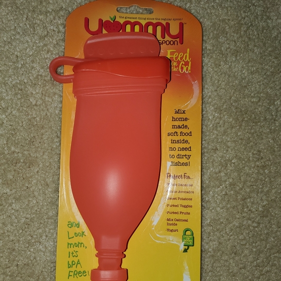 yummy spoon | Other | New Yummy Spoonfeeding Pouch And Spoon Set | Poshmark